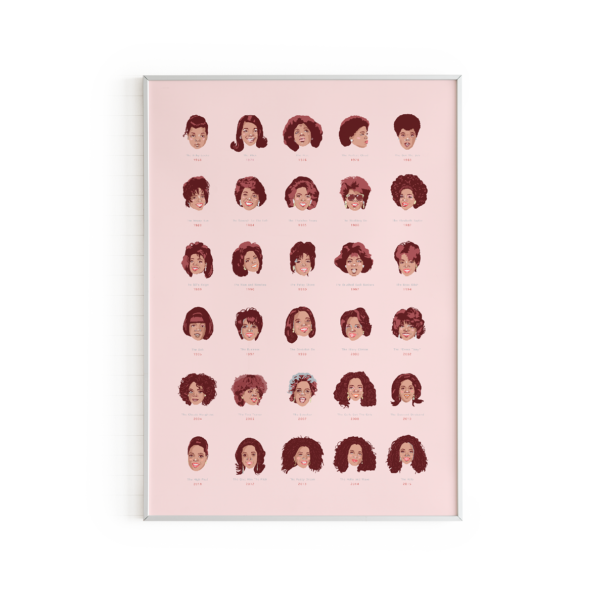 Oprah Winfrey; The Appreciation Series | Amy Blue Illustration